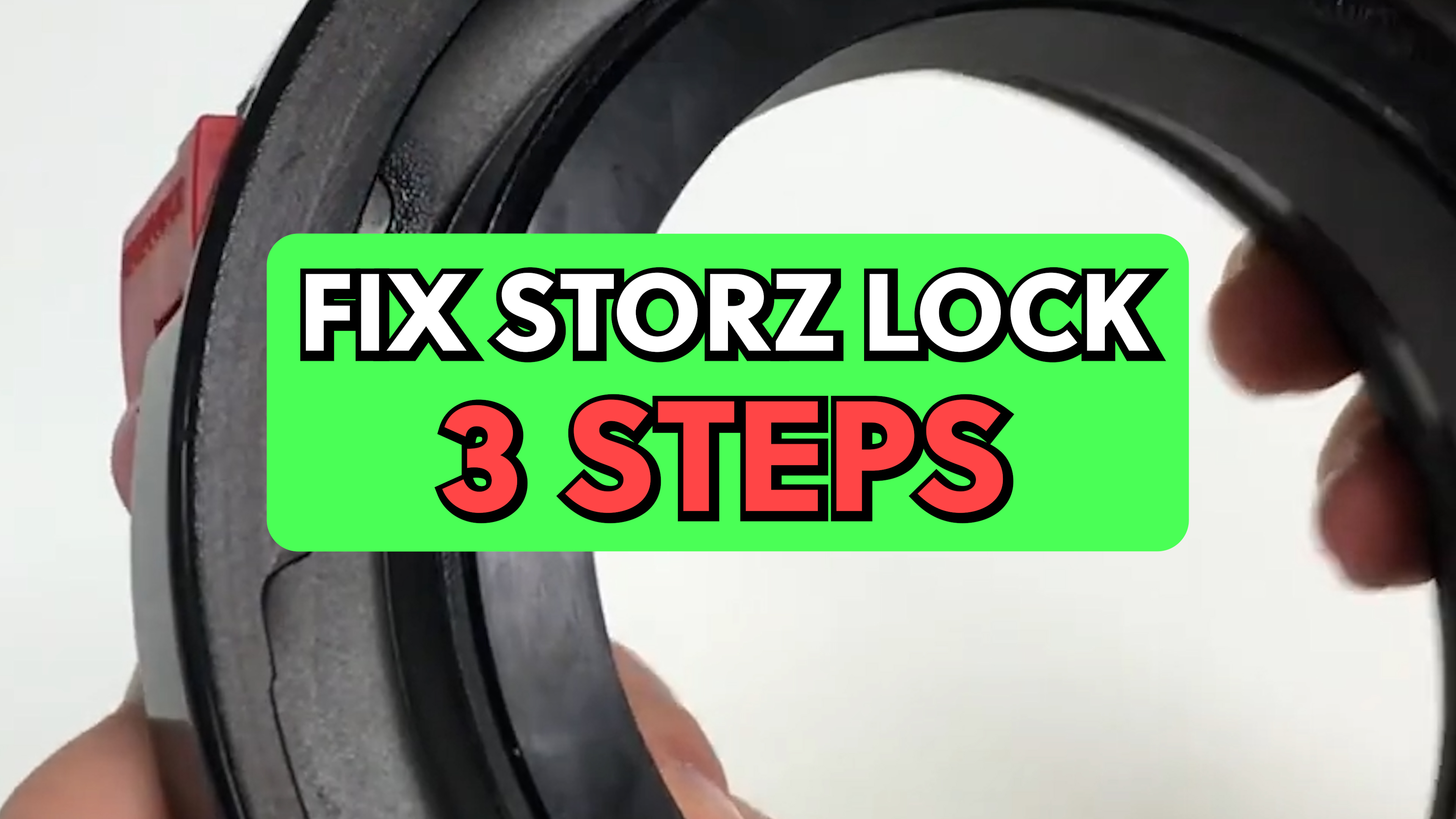 3-Step Guide to Replacing a Broken TFT Storz Lock